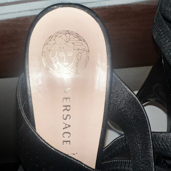 Versace | Shoes | Versace Triple Platform Heels | Poshmark